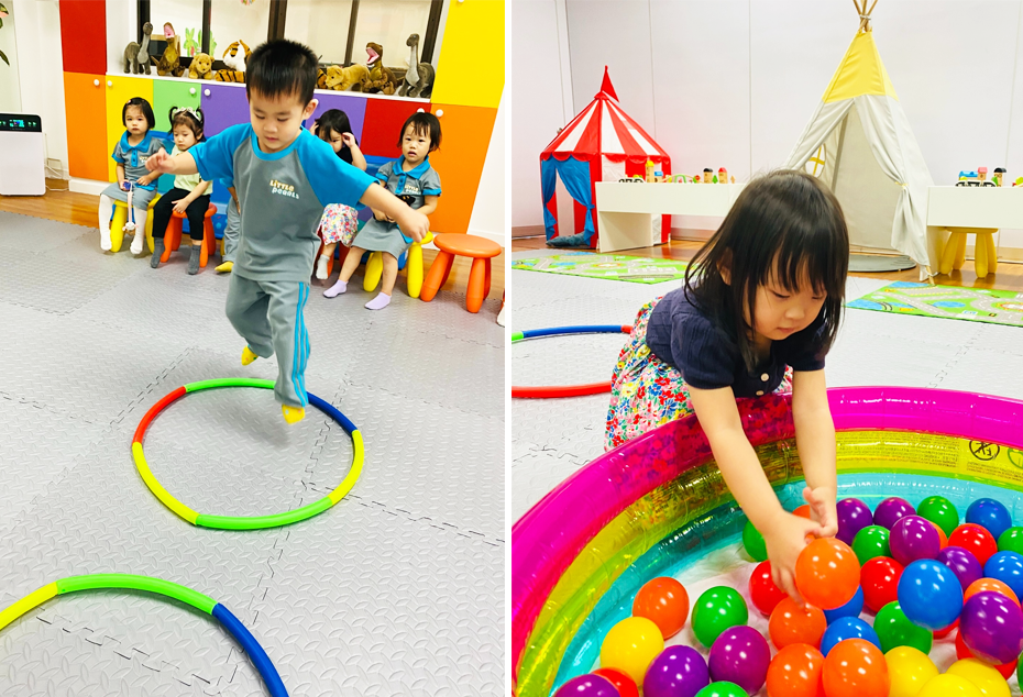 Jump and Count activity - Little Pearls UK